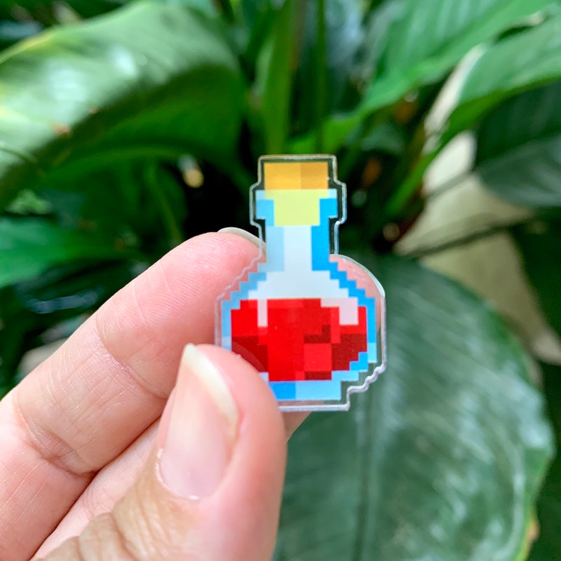 Pixel Art Pins - Etsy