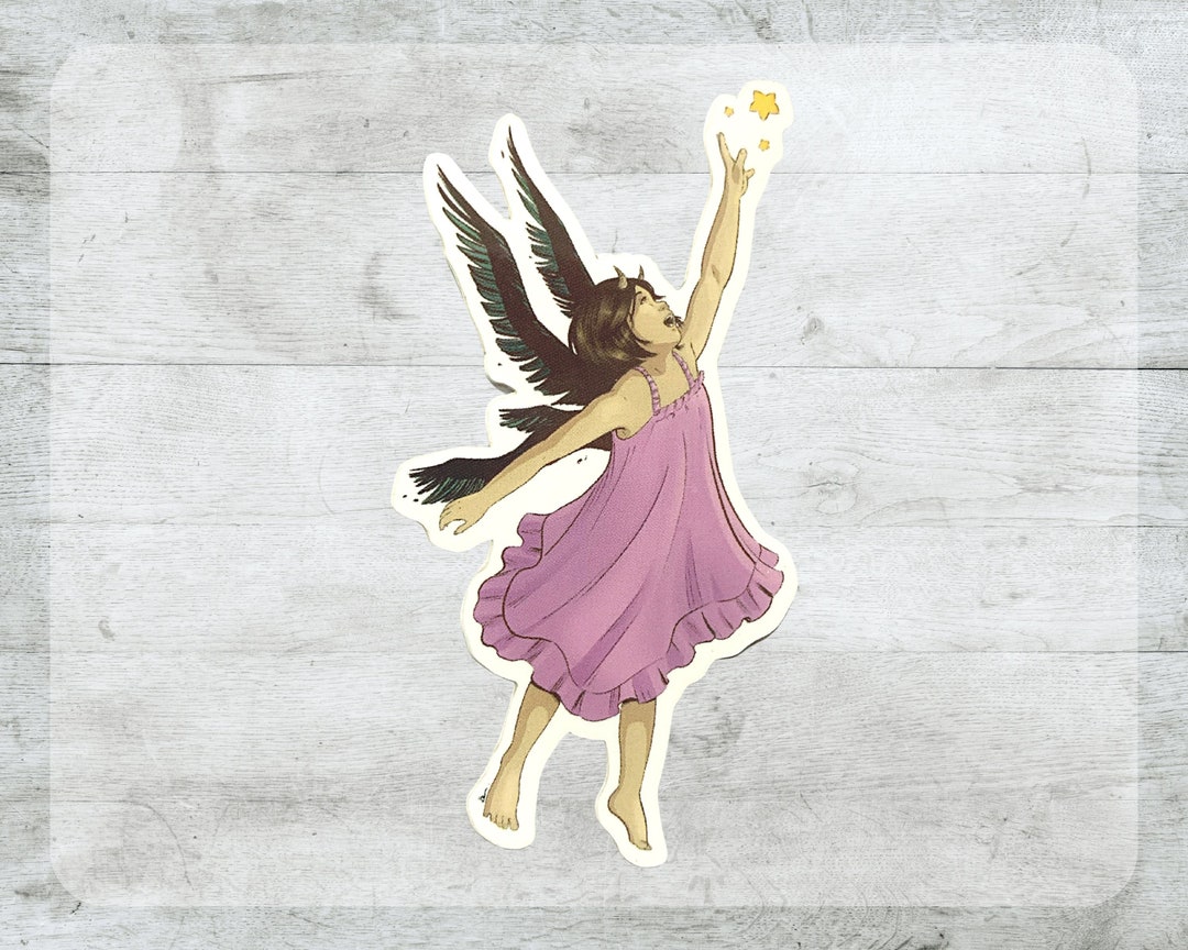 Saga Comic Hazel Die Cut Vinyl Sticker Geek Stuff - Etsy