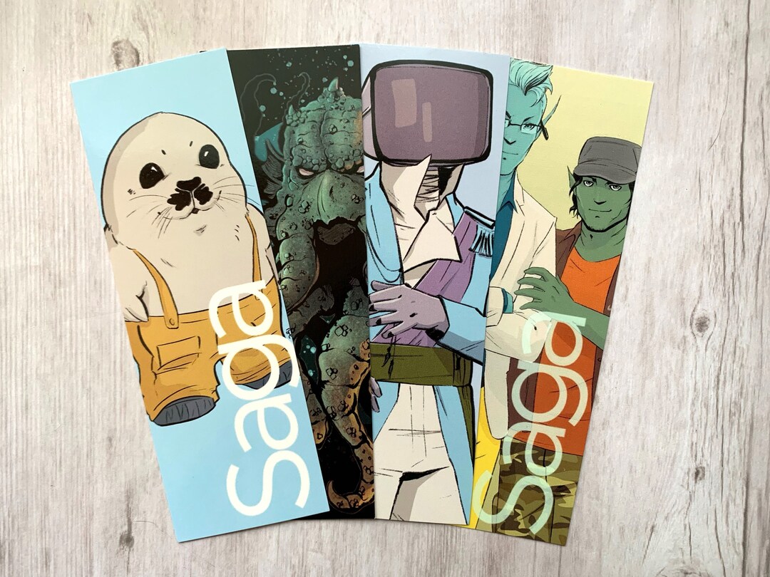 Bookmarks Bundle • Comic Book Art • Gifts for Book Lover • Comic ...