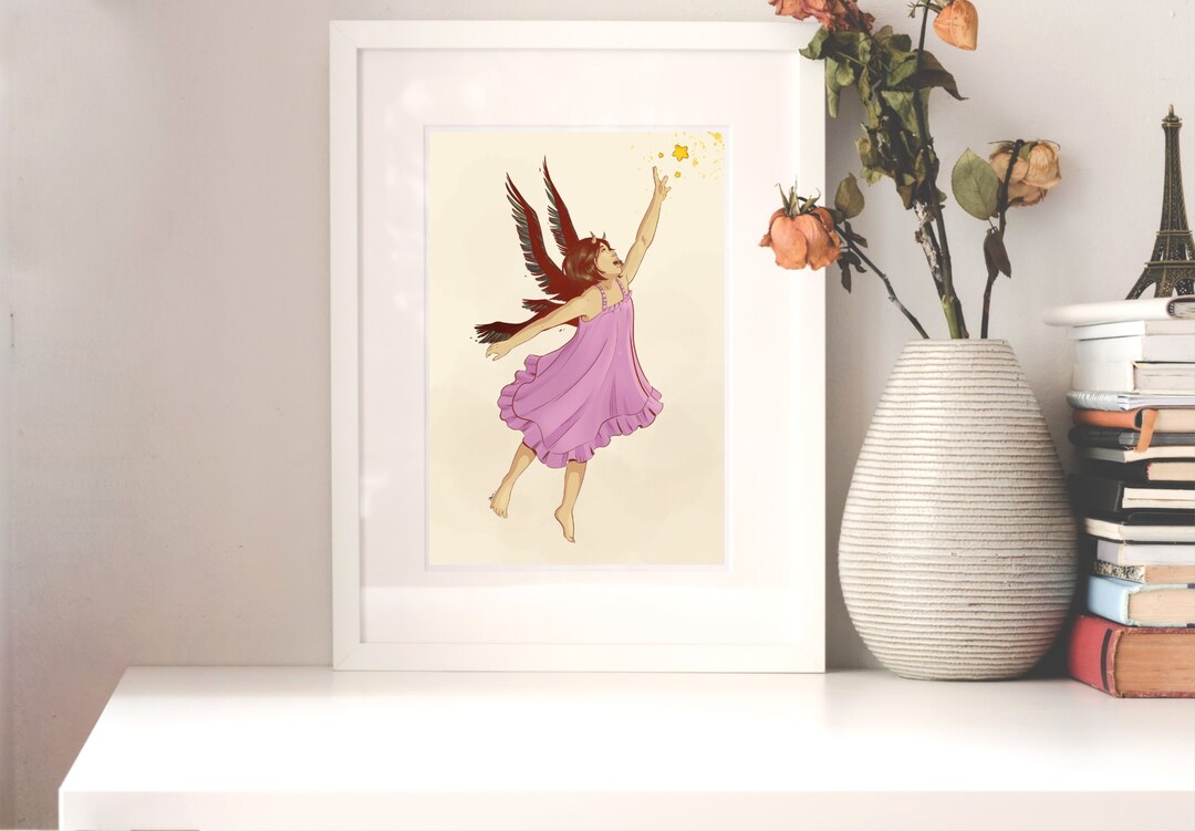 Hazel • Saga Comic • Giclee Art Print • Fantasy Art • Digital ...