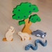 Pdf Patterns / Tutorial for 10 Different Wooden Animals in Waldorf ...