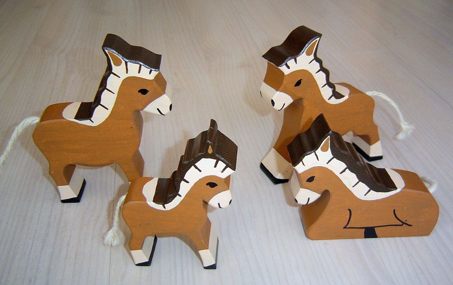 Pdf Patterns / Tutorial for 10 Different Wooden Animals in - Etsy
