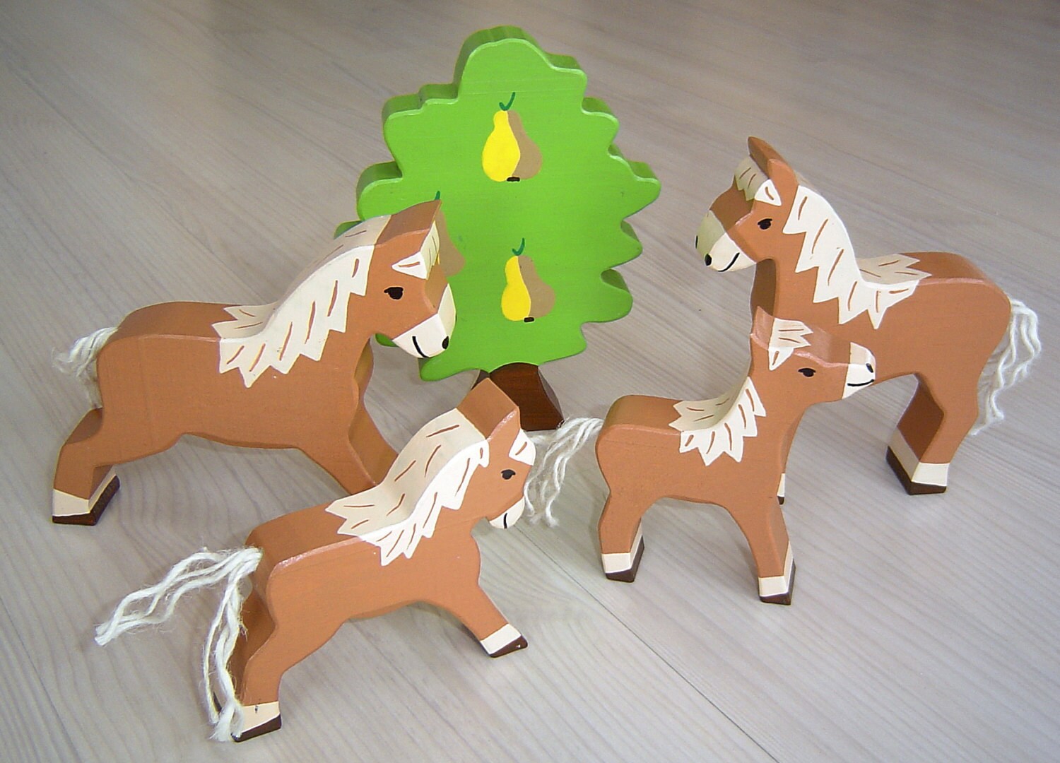 Pdf Patterns / Tutorial for 10 Different Wooden Animals in Waldorf ...