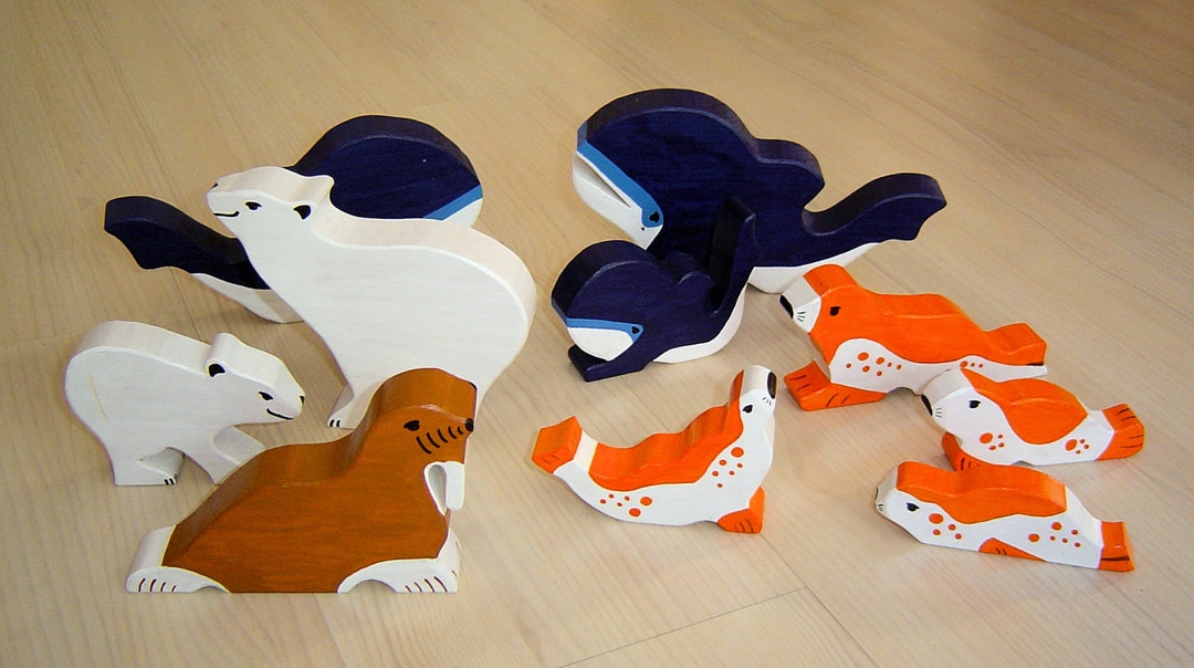Pdf Patterns / Tutorial for 10 Different Wooden Animals in Waldorf ...