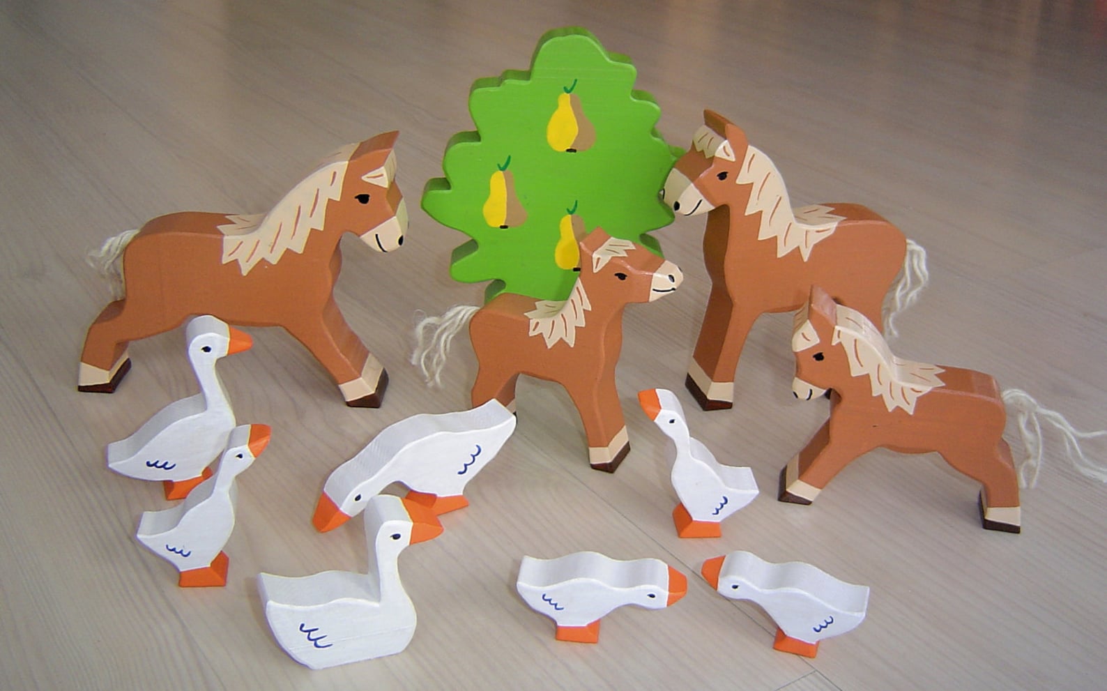 Pdf Patterns / Tutorial for 10 Different Wooden Animals in Waldorf ...