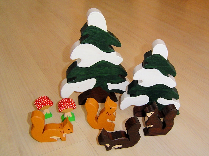 Pdf Patterns / Tutorial for 10 Different Wooden Animals in - Etsy