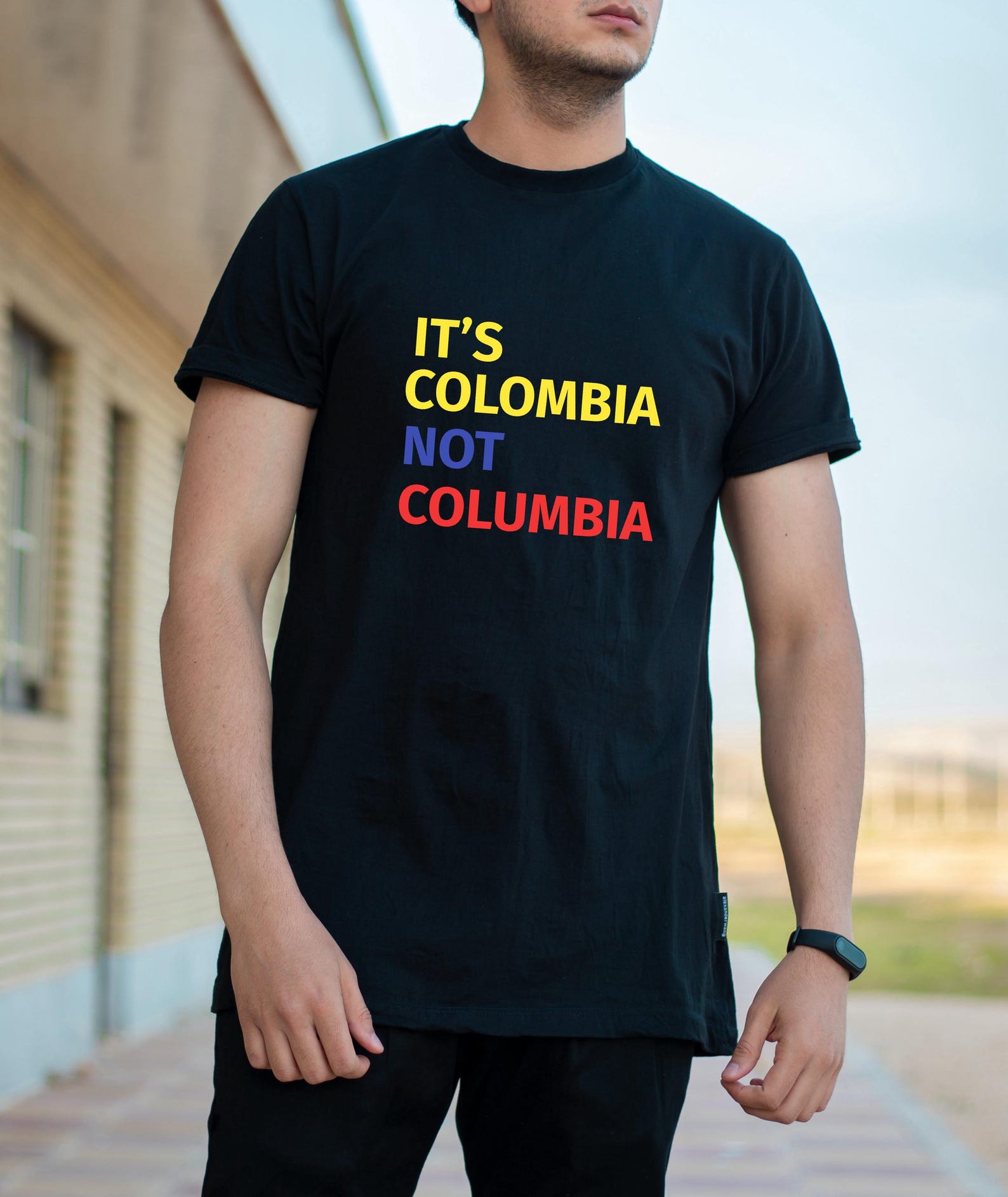It's Colombia Not Columbia, Funny Colombian Phrases Layered File for T ...