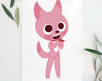 Cute Mini Force Sammy Digital Art, Perfect for Graphic Tees, Stickers ...
