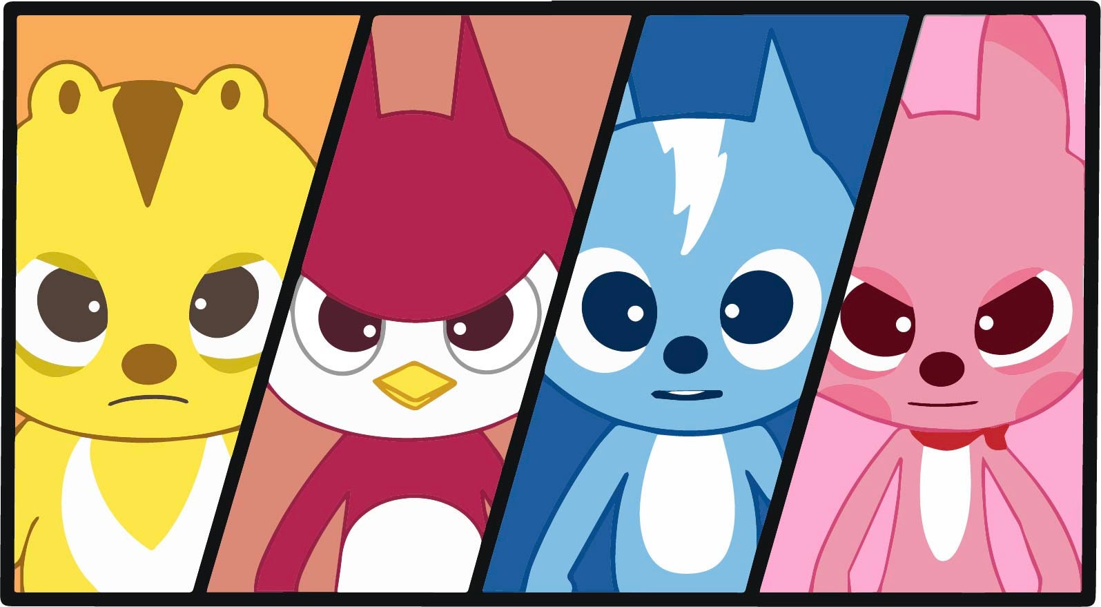 Cute Mini Force Digital Art, Perfect for Graphic Tees, Stickers, SVG ...