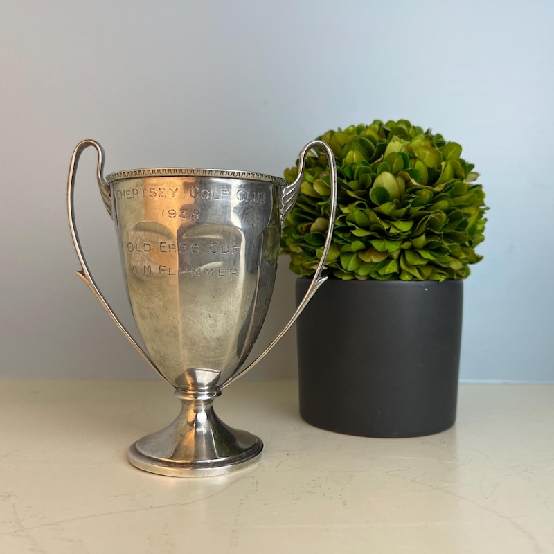 Old Silver Trophy Cup - Etsy