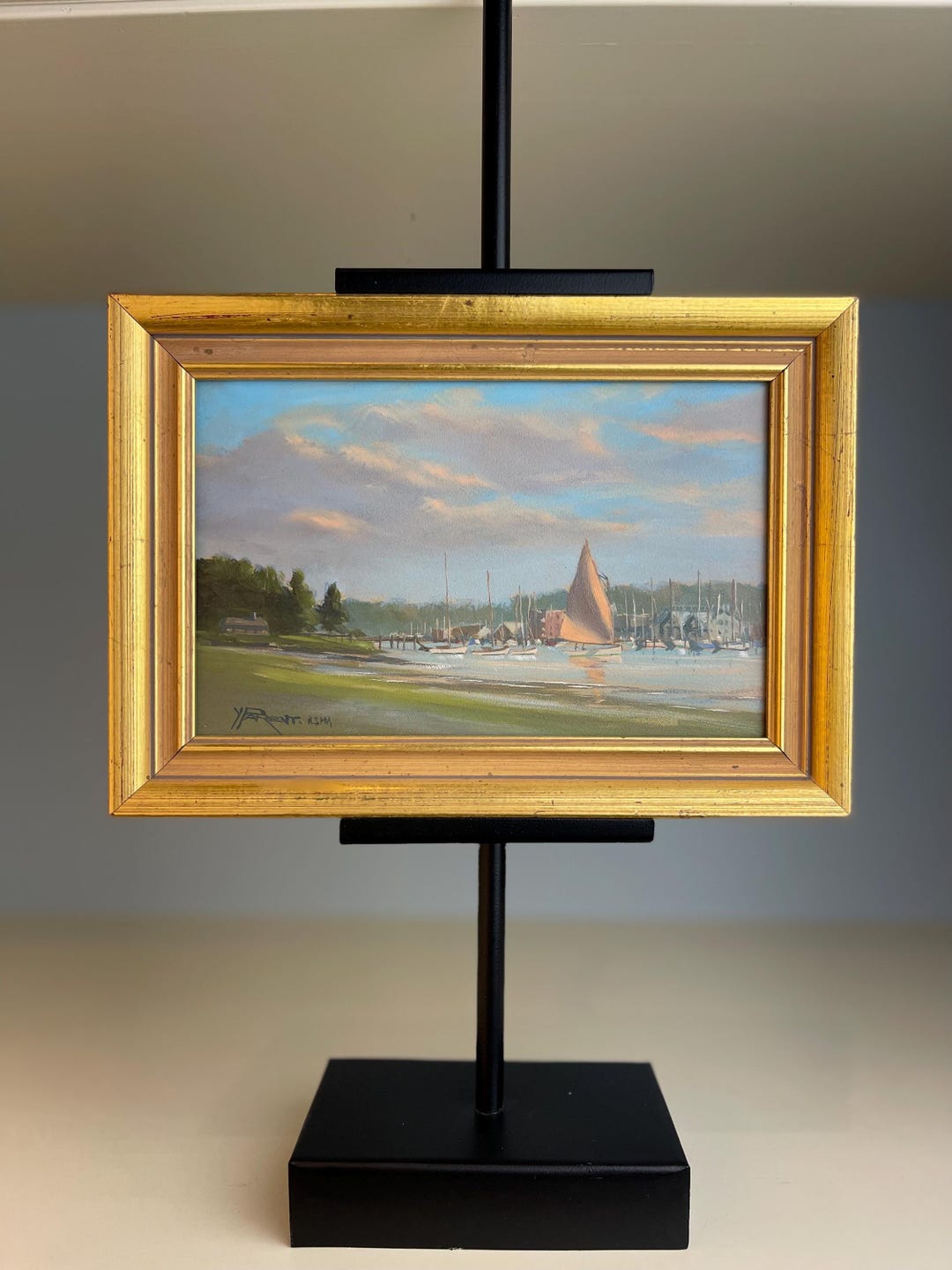 Adjustable Art Display Easel Stand Metal Frame Holder for Artwork ...