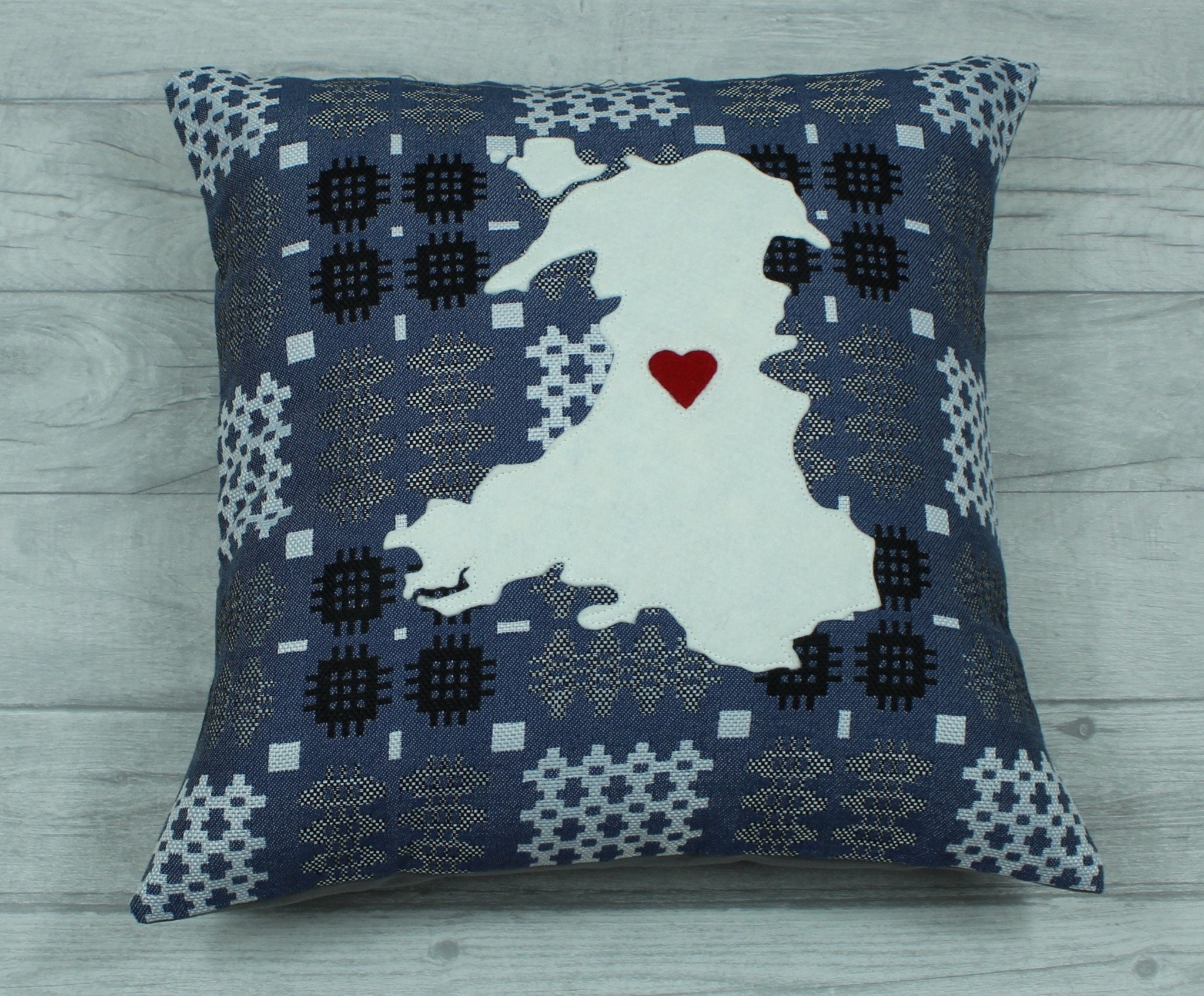 Welsh Tapestry Blanket Map of Wales Cushion / Cymru Cushion - Etsy UK