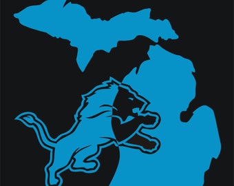 Detroit D Michigan Vinyl Car Window Decal Sticker buy 2 and - Etsy