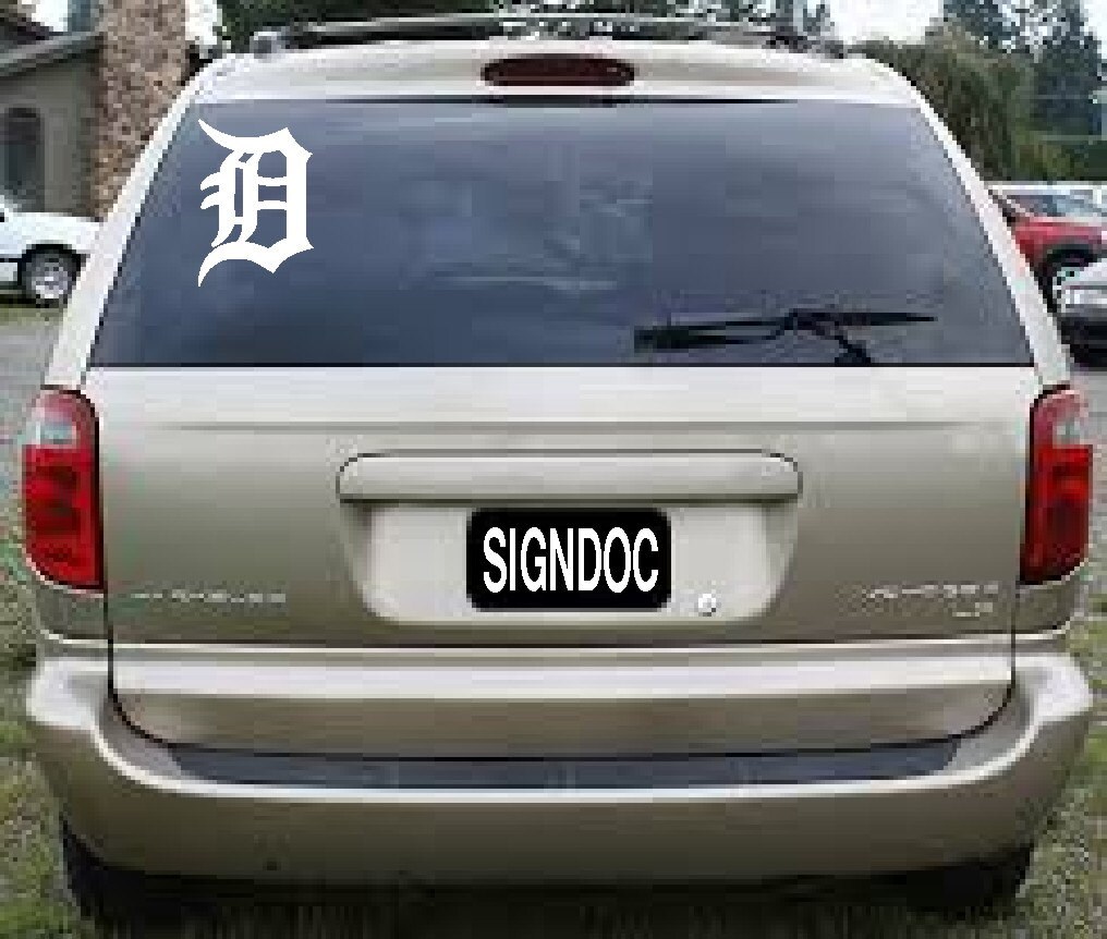 Old English D Decal * Buy 2 and Get 3rd Free (same Size and Color) - Etsy