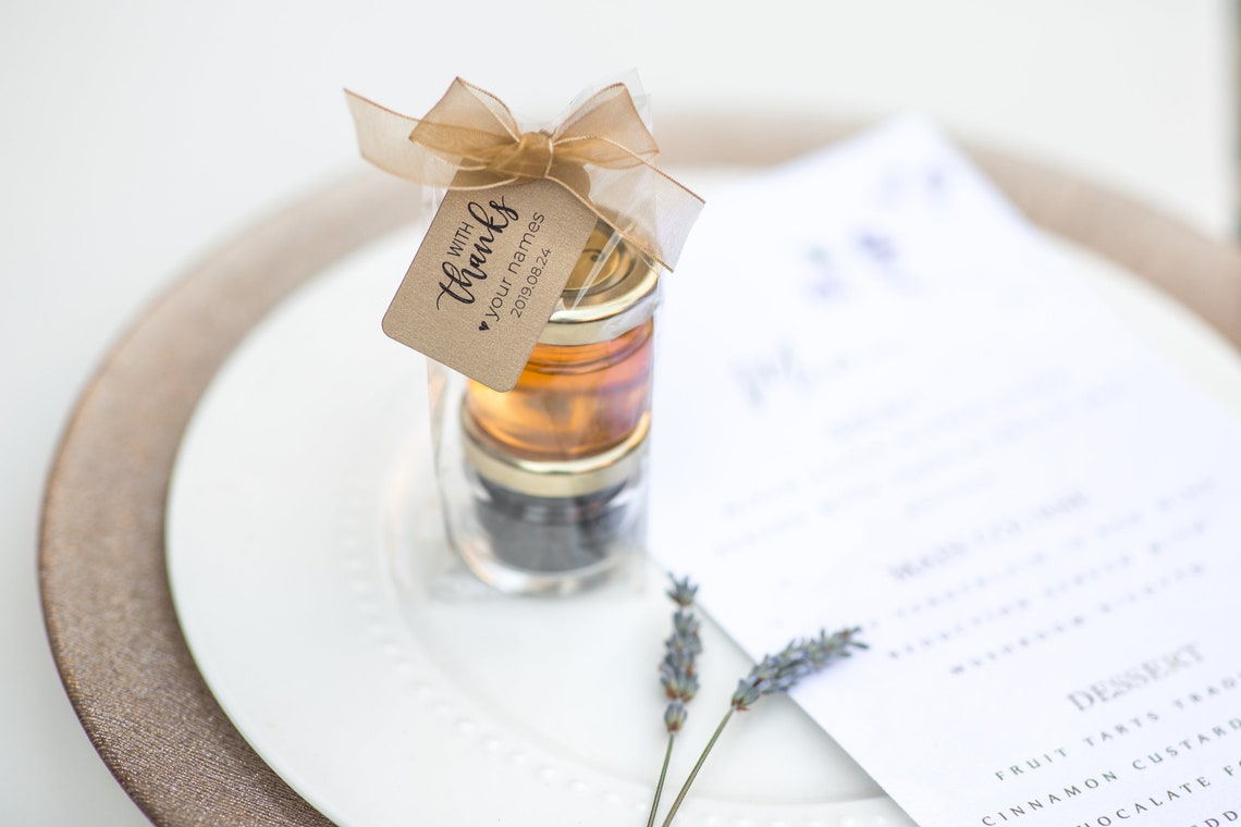 Tea & Honey Favors Tea Party Favors for Wedding Bridal and - Etsy