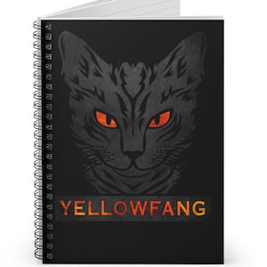 Warrior Cats Spiral Notebook - Etsy