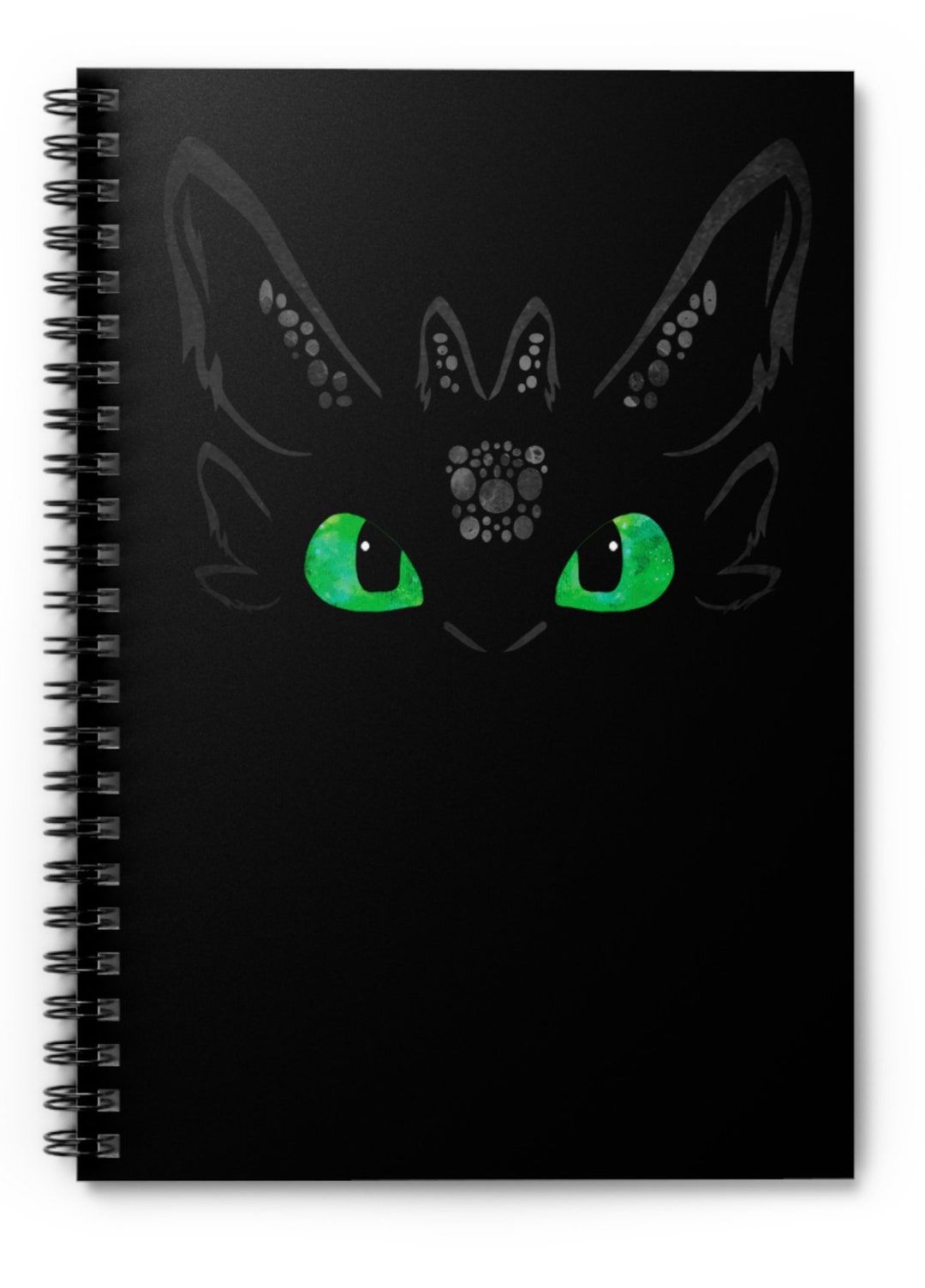 Toothless Spiral Notebook - Etsy