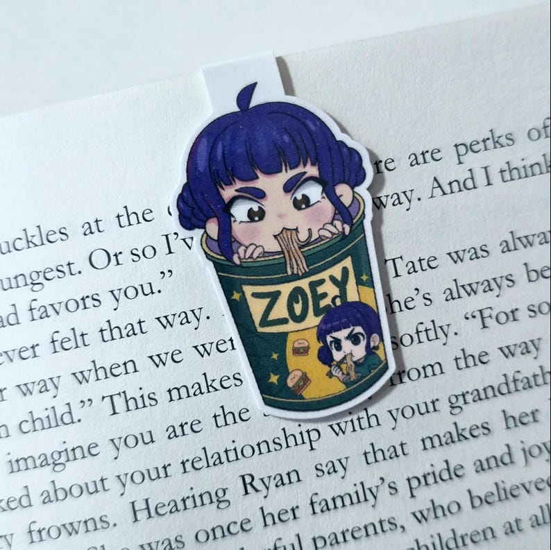 Huntrix Ramyeon Magnetic Bookmarks - Etsy