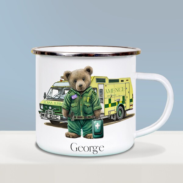 Ambulance Teddy Bear - Etsy