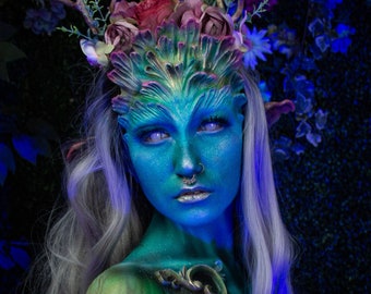 Witch Full Face Foam Latex Prosthetic Special FX Makeup Epicfx - Etsy