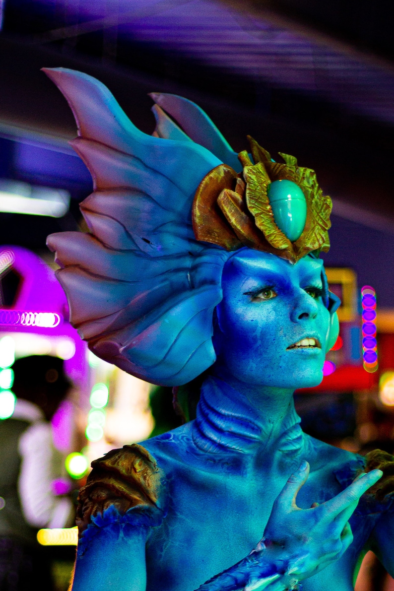 Reptile / Dino Forehead Foam Latex Prosthetic - Etsy