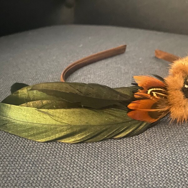 Feather Headband - Etsy