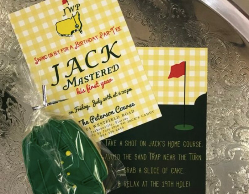 Masters Party Thank You Tags and Cards 4x4 and 4x6 INSTANT - Etsy