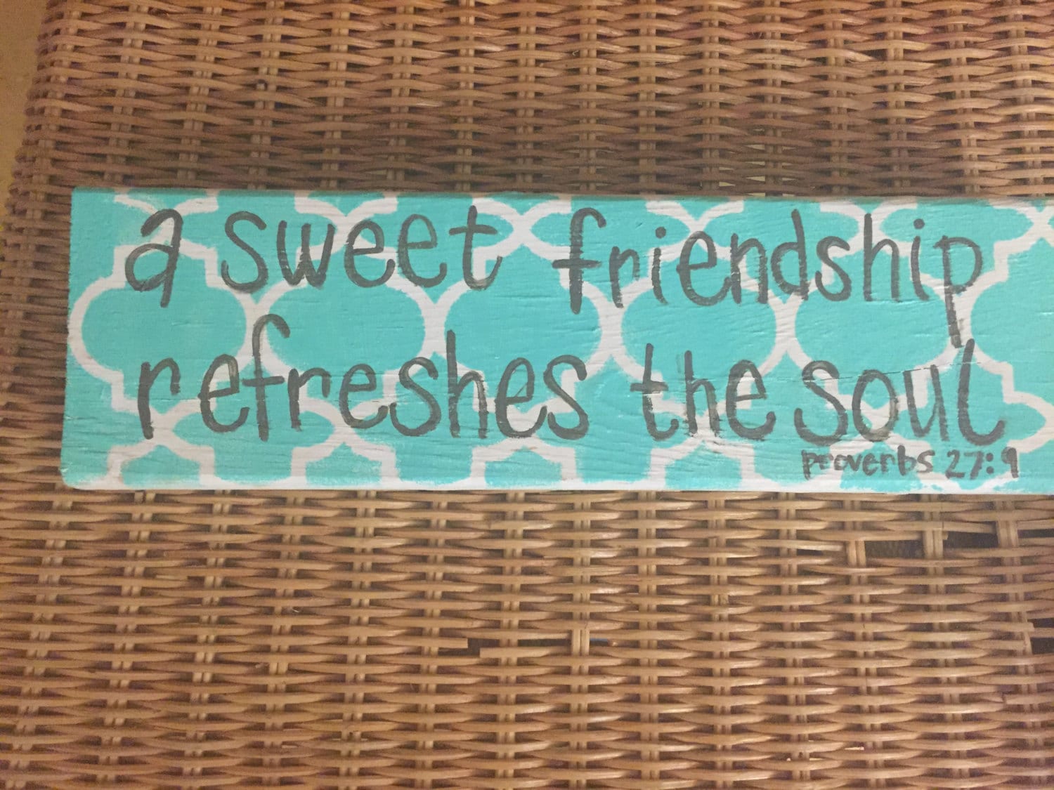 Friendship Block - Etsy