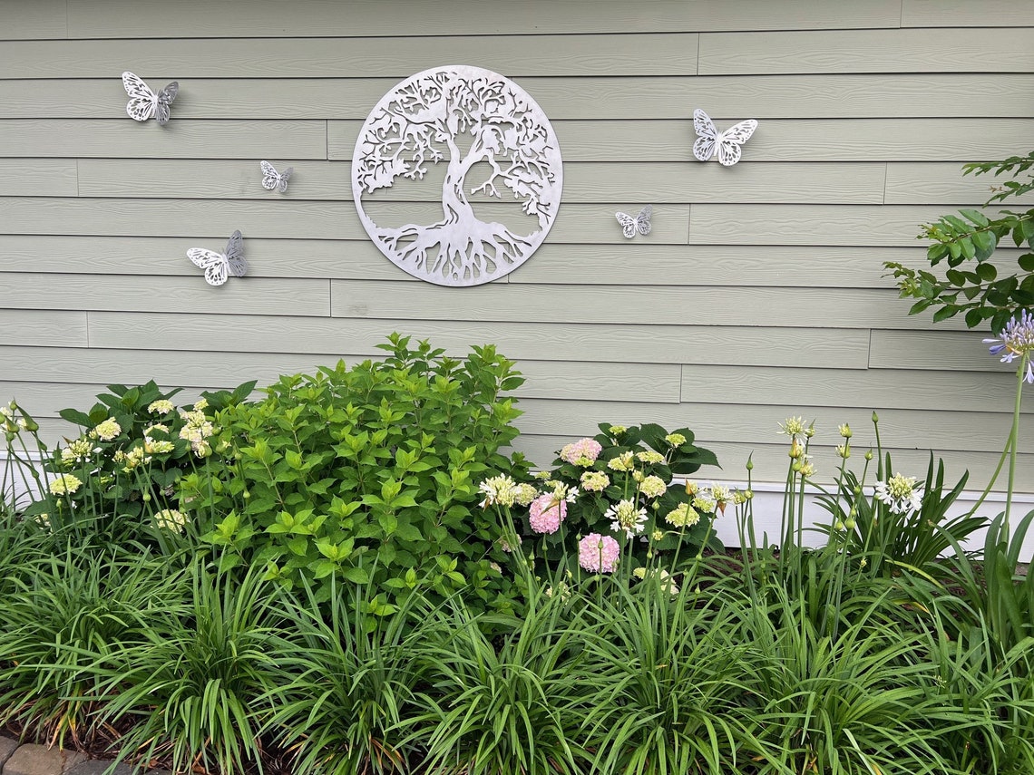 Tree of Life Home and Garden, Wall Decor, Wall Hangings, Metal Tree ...