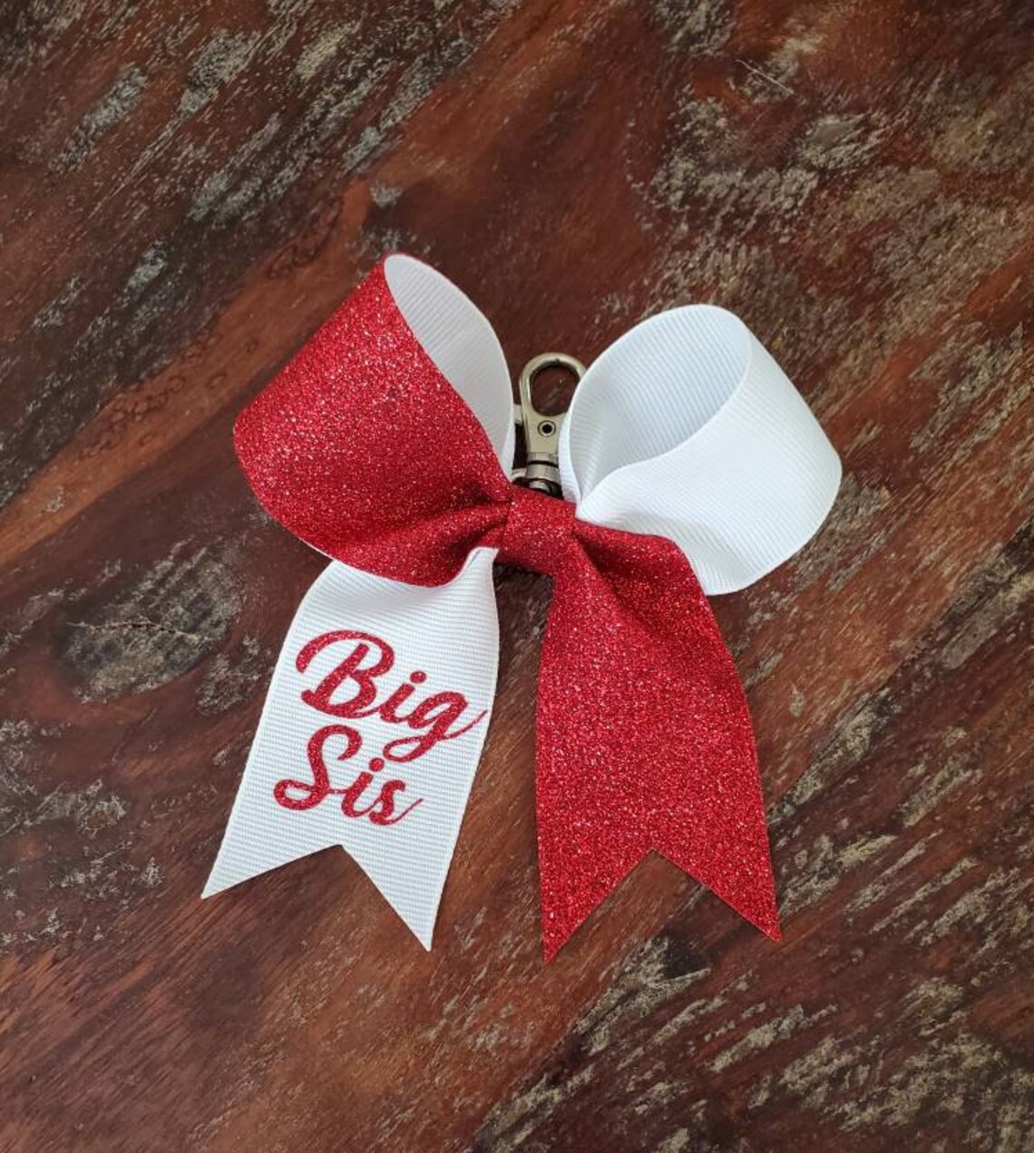 1.5 Custom Mini Cheer Bow Keychain. Ships Fast | Etsy