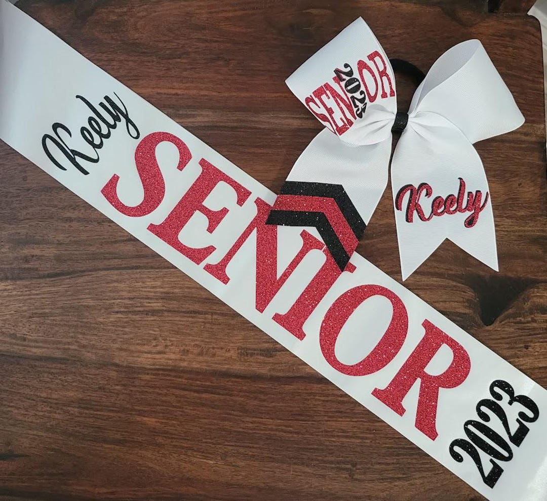 Senior Sash With Name - Etsy