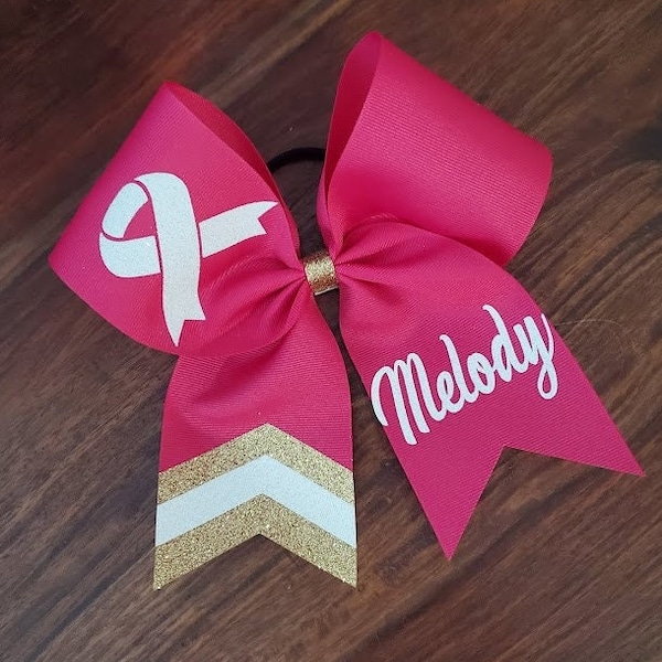 Cancer Awareness Bows - Etsy