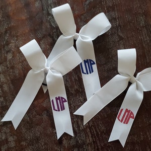 Long Tailed Hair Ribbon With 1 Name on Tail - Etsy