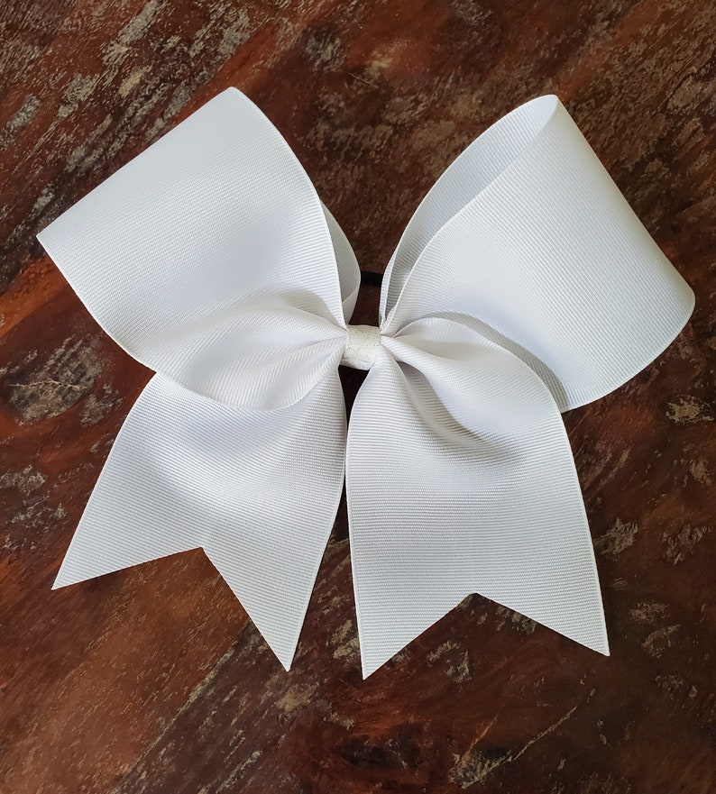 Custom Solid Color Cheer Bow /dance Bow / Softball Bow. - Etsy