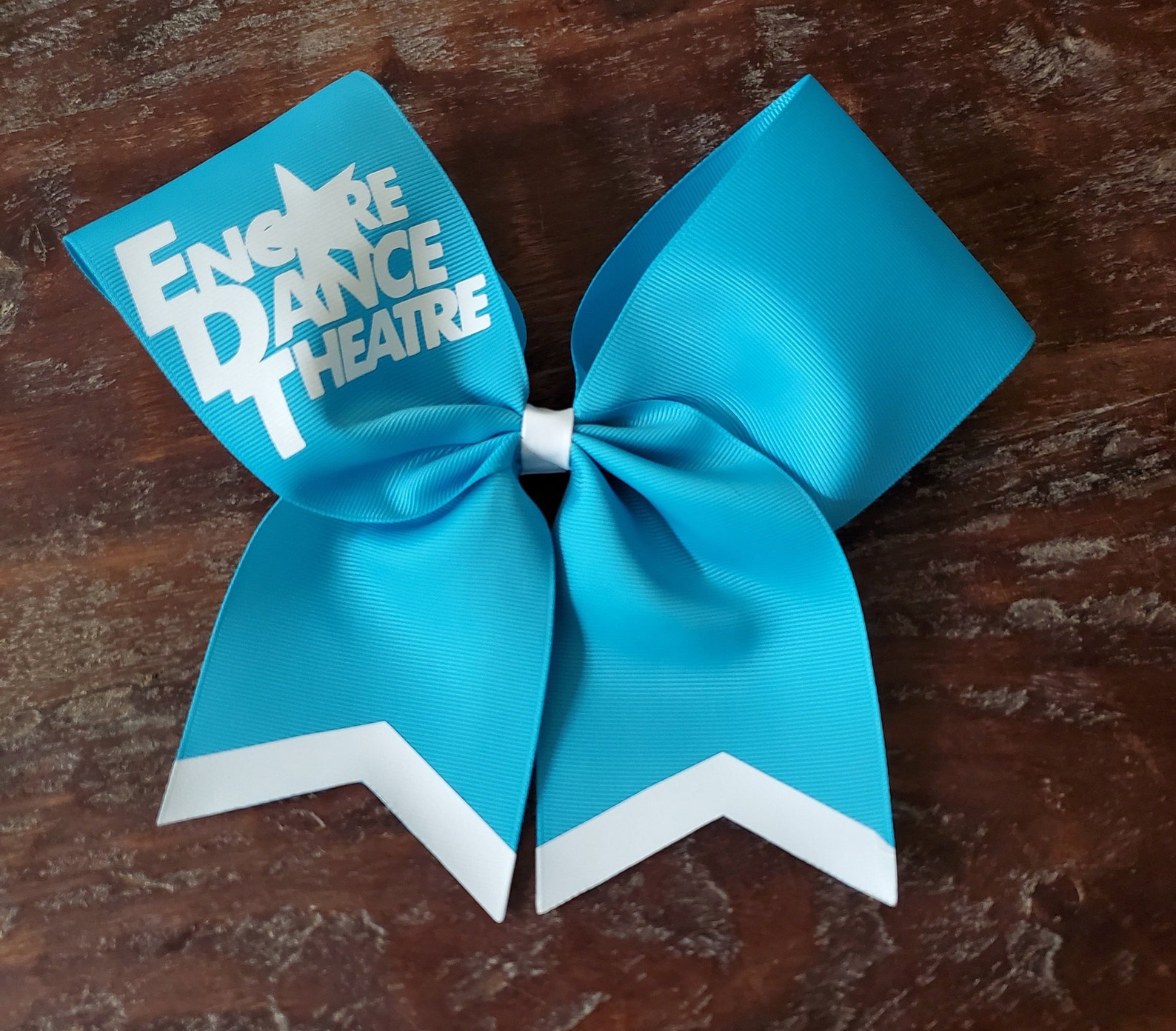 Custom Cheer Bow/ Softball Bow / Dance Bow With 1 Name and 1 - Etsy