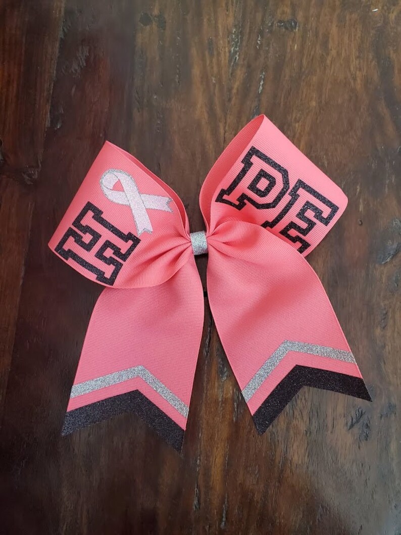 HOPE Cancer Awareness Cheer Bow | Etsy