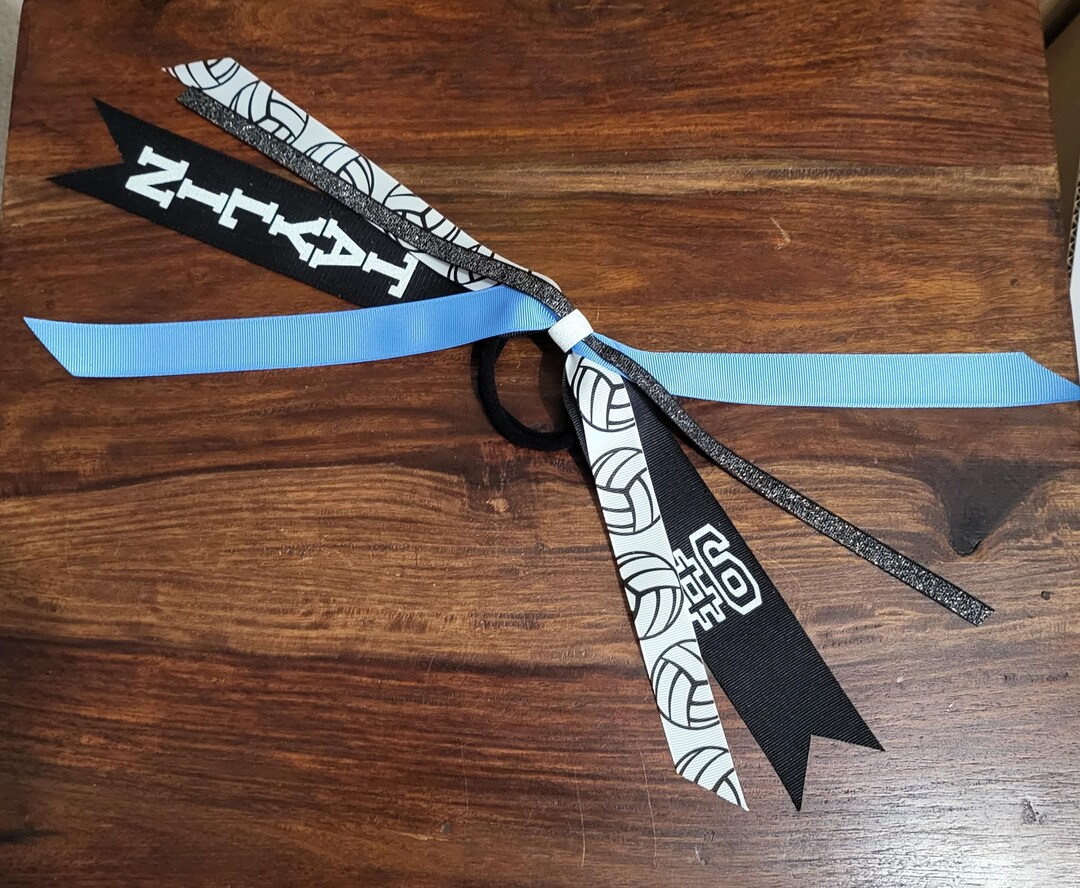 12 TEAM Volleyball Spirit Ribbon - With Individual Names Included - Etsy