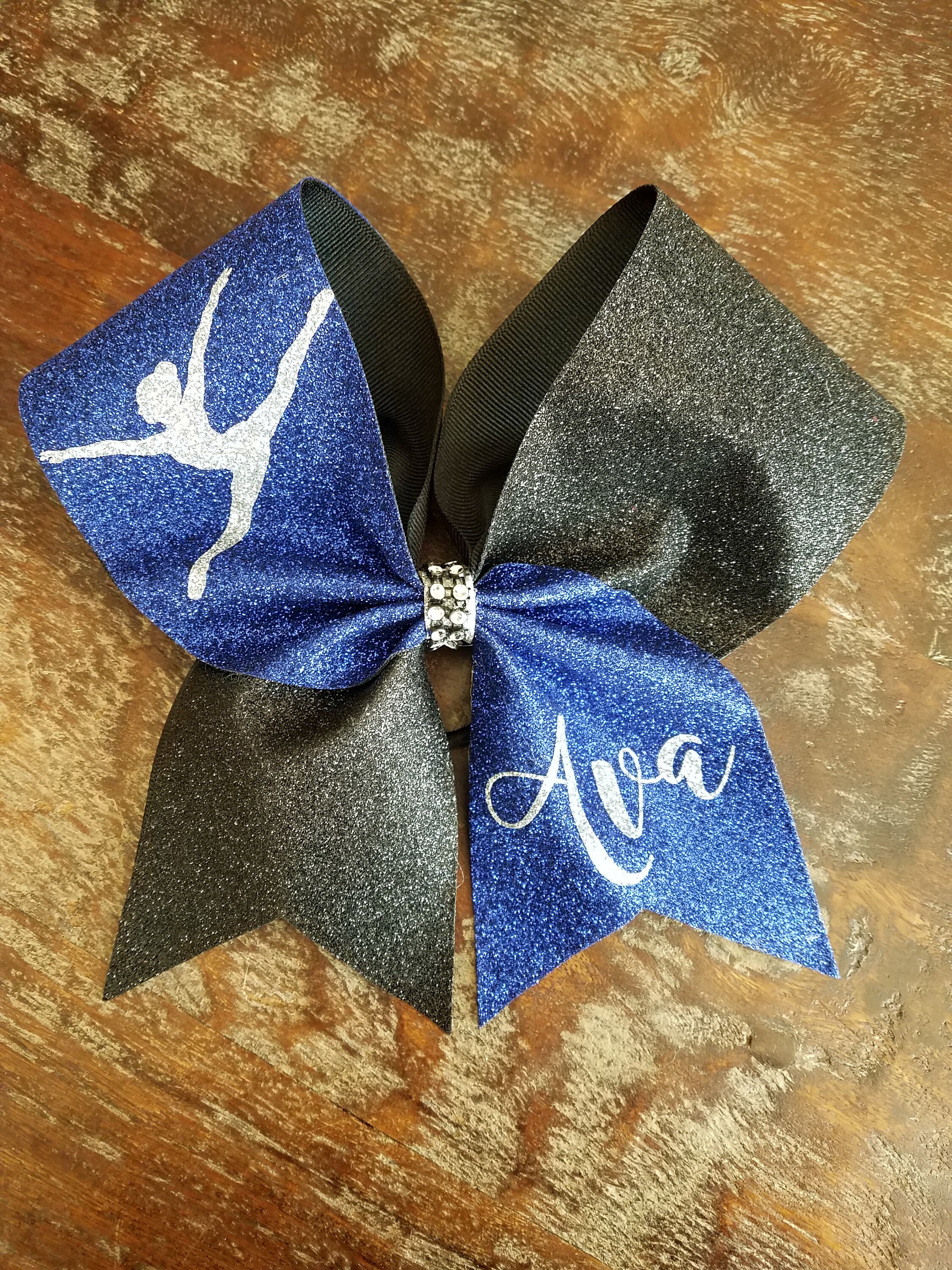 Custom Full Glitter Cheer Bow/dance Bow/competition Bow/senior | Etsy
