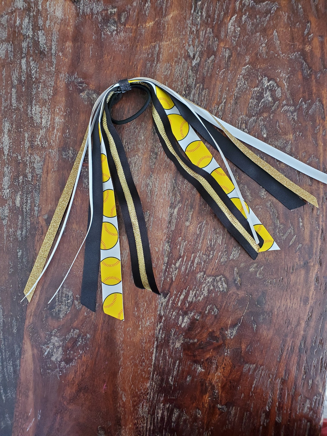 Custom Softball Spirit Ribbon/pony O/softball Team Ribbons - Etsy