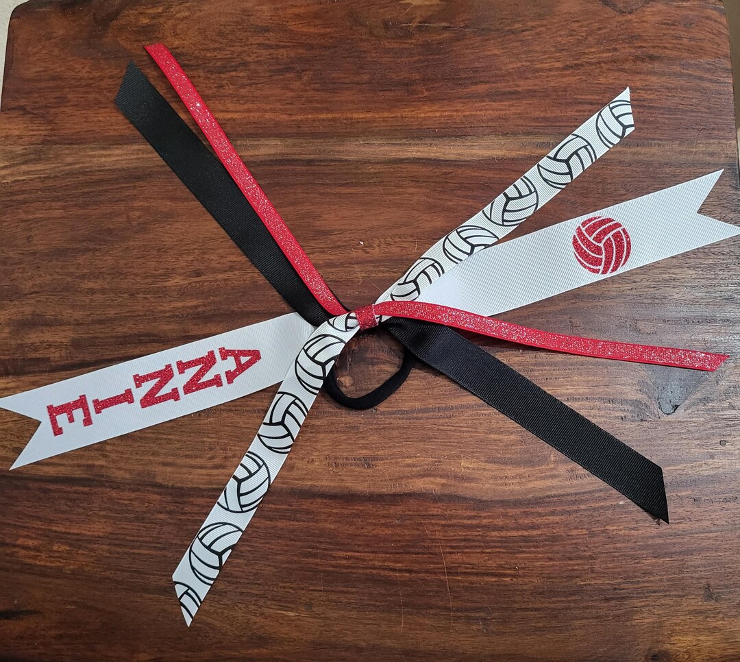 10 TEAM Volleyball Spirit Ribbon - With Individual Names Included - Etsy
