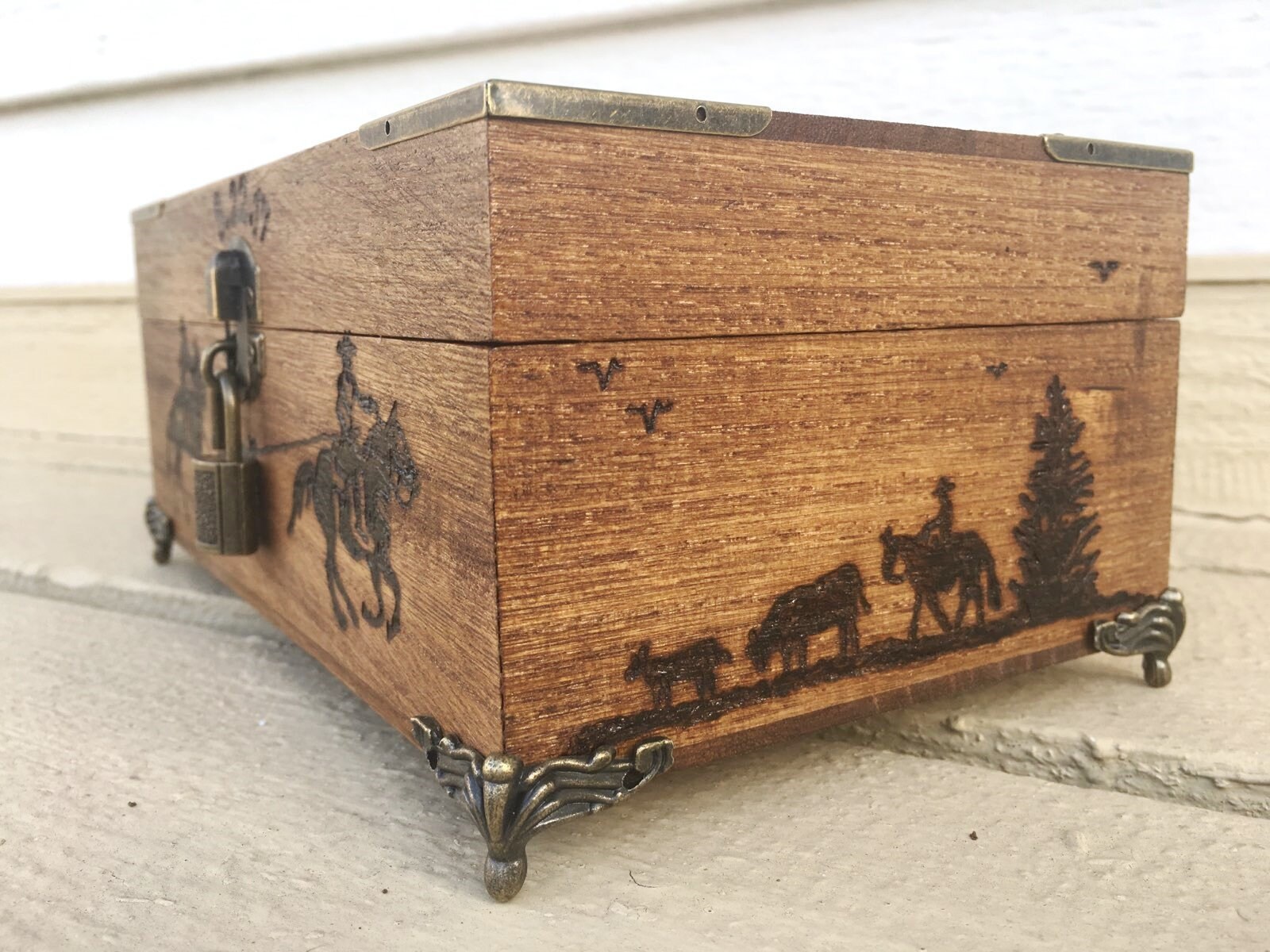 Custom Keepsake Box, Hand Burned Wood, Anniversary Gift, Wedding Gift ...