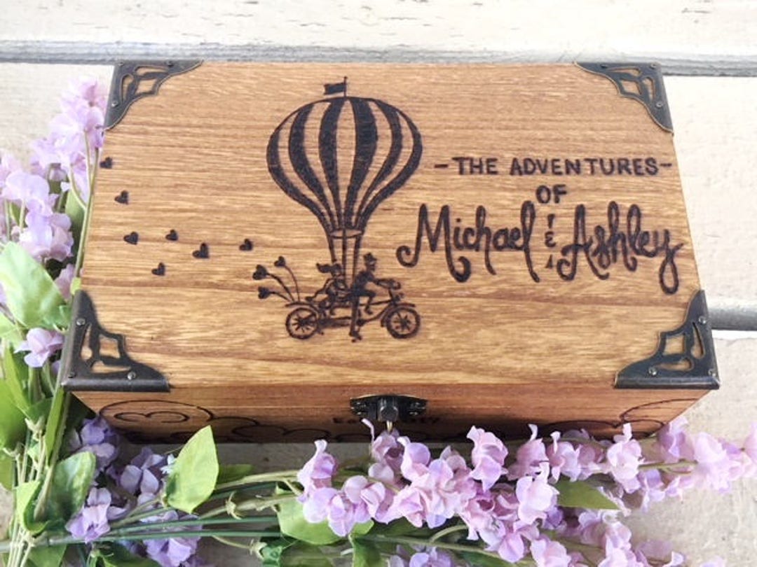 Custom Keepsake Box, Hand Burned Wood, Anniversary Gift, Wedding Gift ...