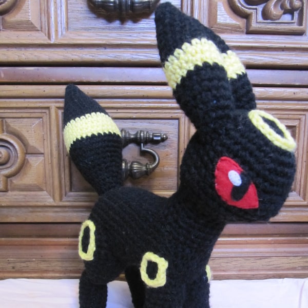 Umbreon Plush Sewing Pattern - Etsy