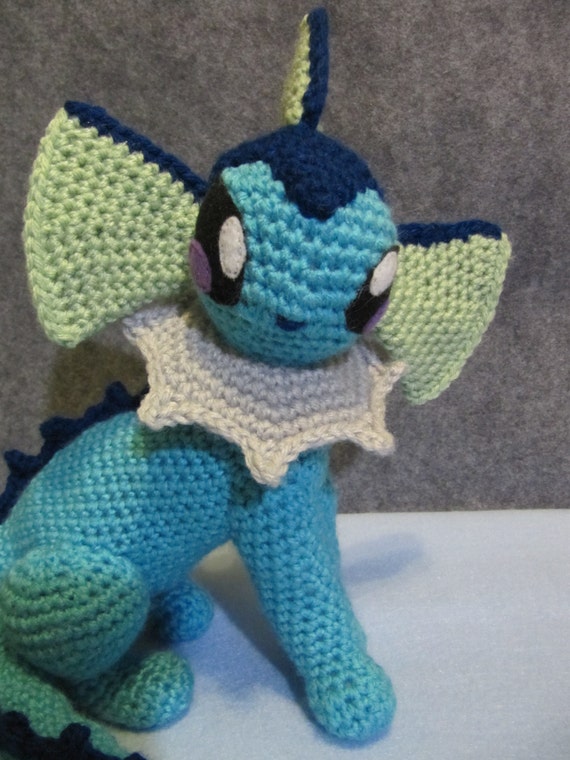 Vaporeon Plush Pattern