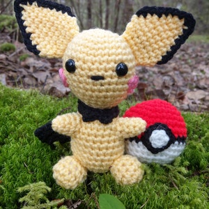 Chibi Pichu Pokemon Pattern - Etsy