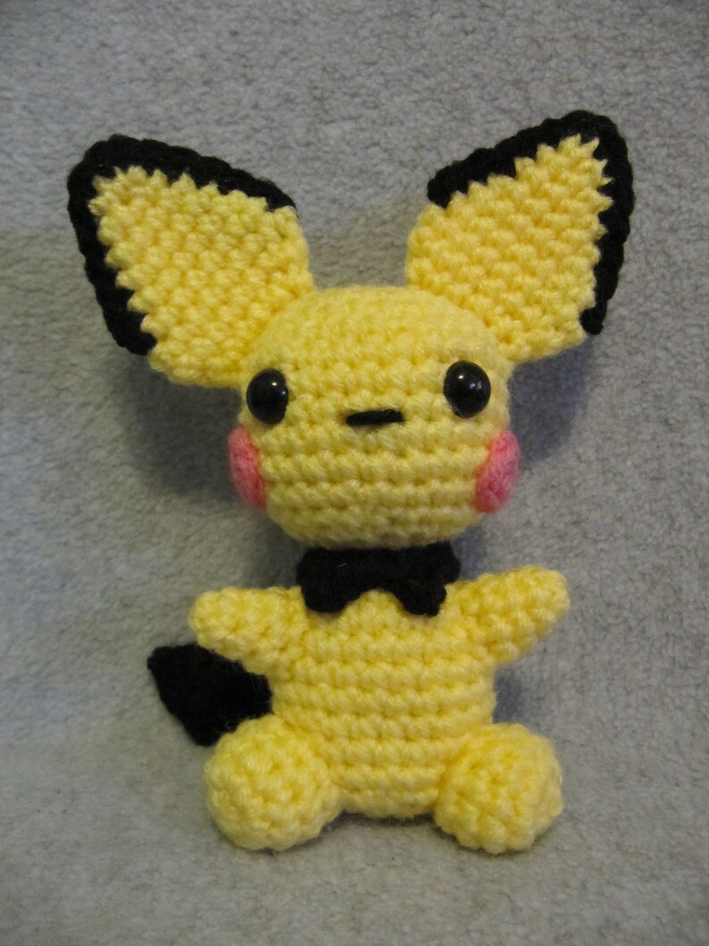 Chibi Pichu Pokemon Pattern - Etsy