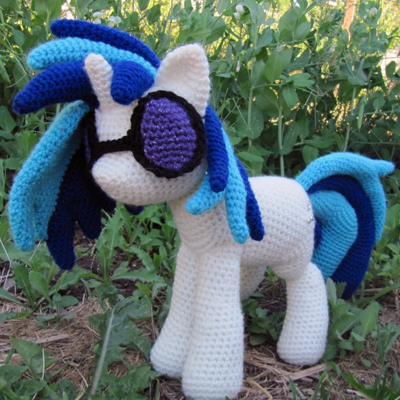 My Little Pony Vinyl Scratch - Etsy