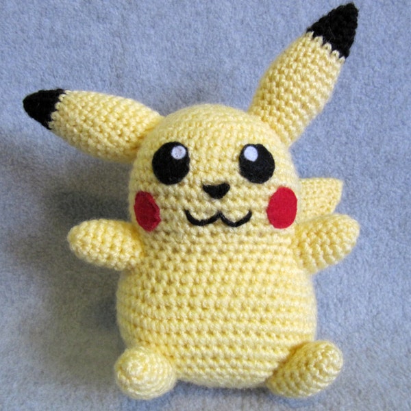 Pikachu Sew Pattern - Etsy