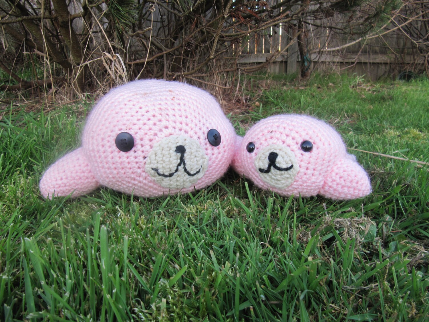 Mamegoma Mommy and Baby Amigurumi Pattern - Etsy