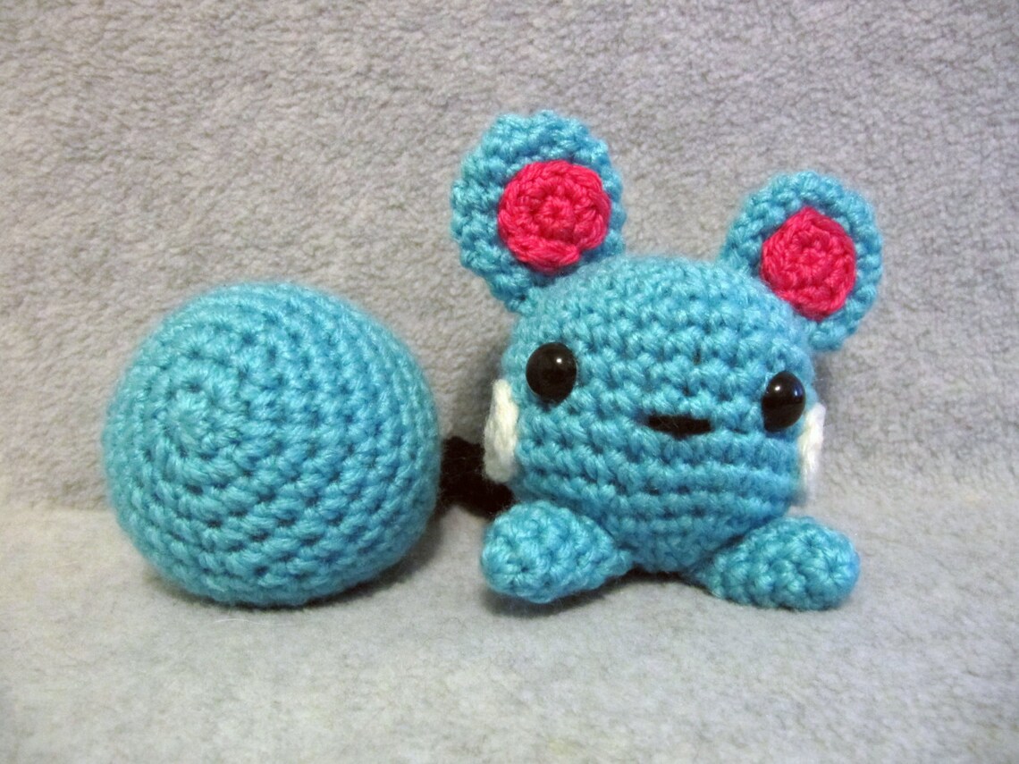 Chibi Azurill Pokemon Pattern | Etsy
